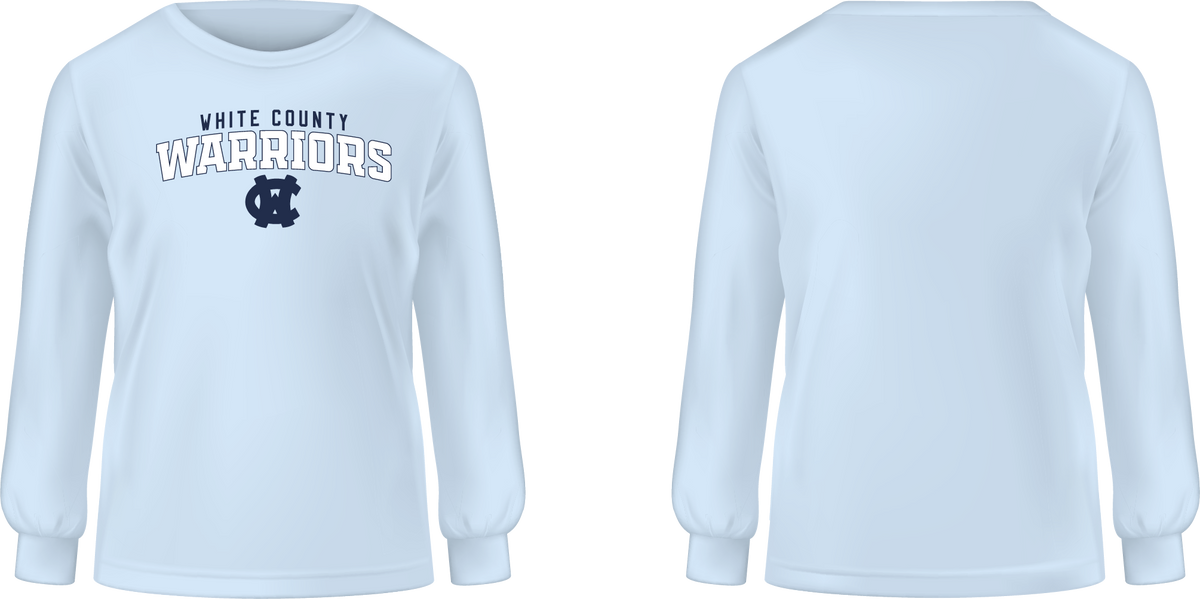 WC Warriors Comfort Colors Sweatshirt (Chambray Blue) – WCWarriorWear